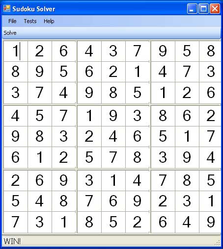 Free Sudoku Solver free-sudoku-solver